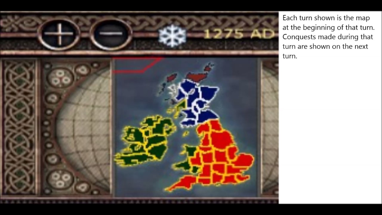 Medieval II Total War Multiplayer Campaign: Map Time-lapse - YouTube