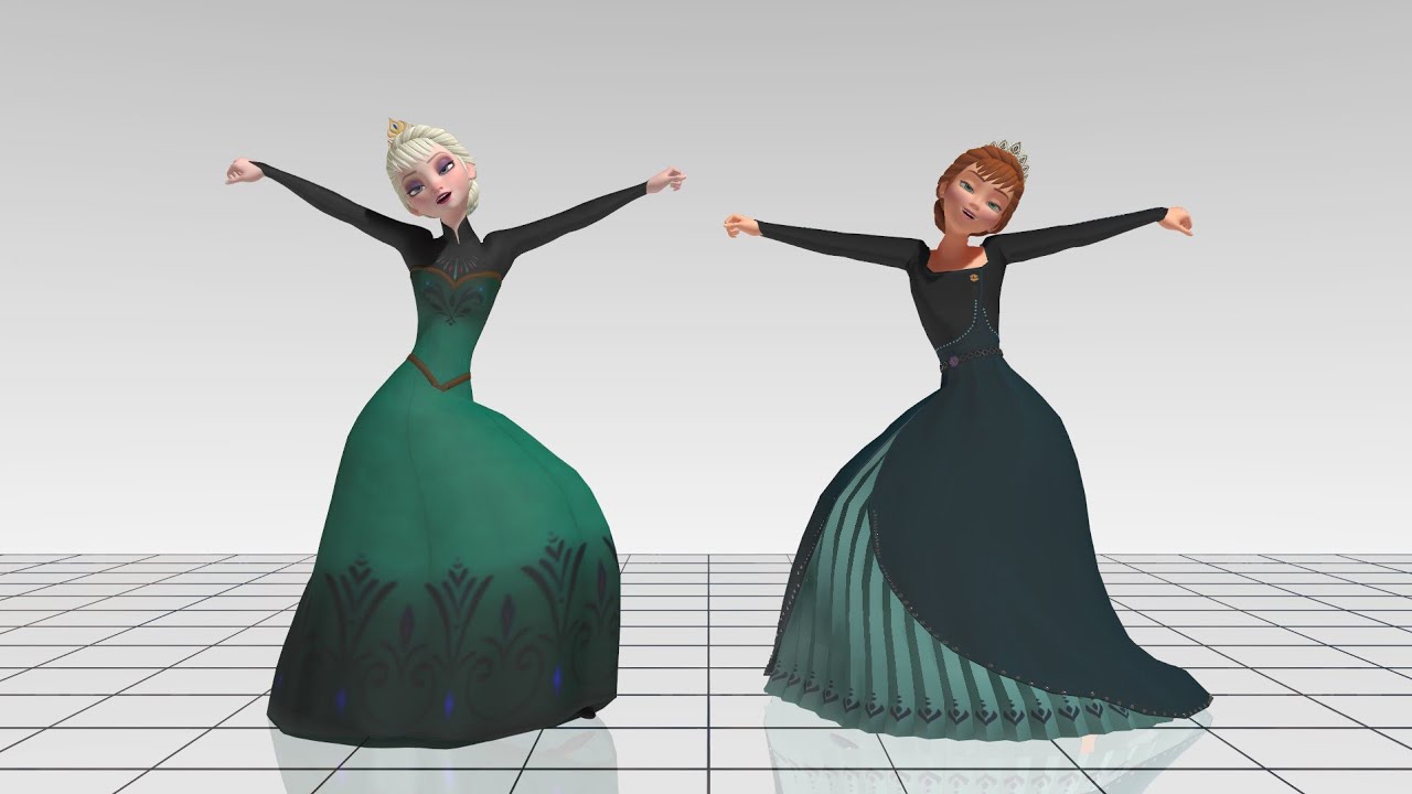 See Tình | Queen Elsa and Queen Anna Dance MMD - YouTube