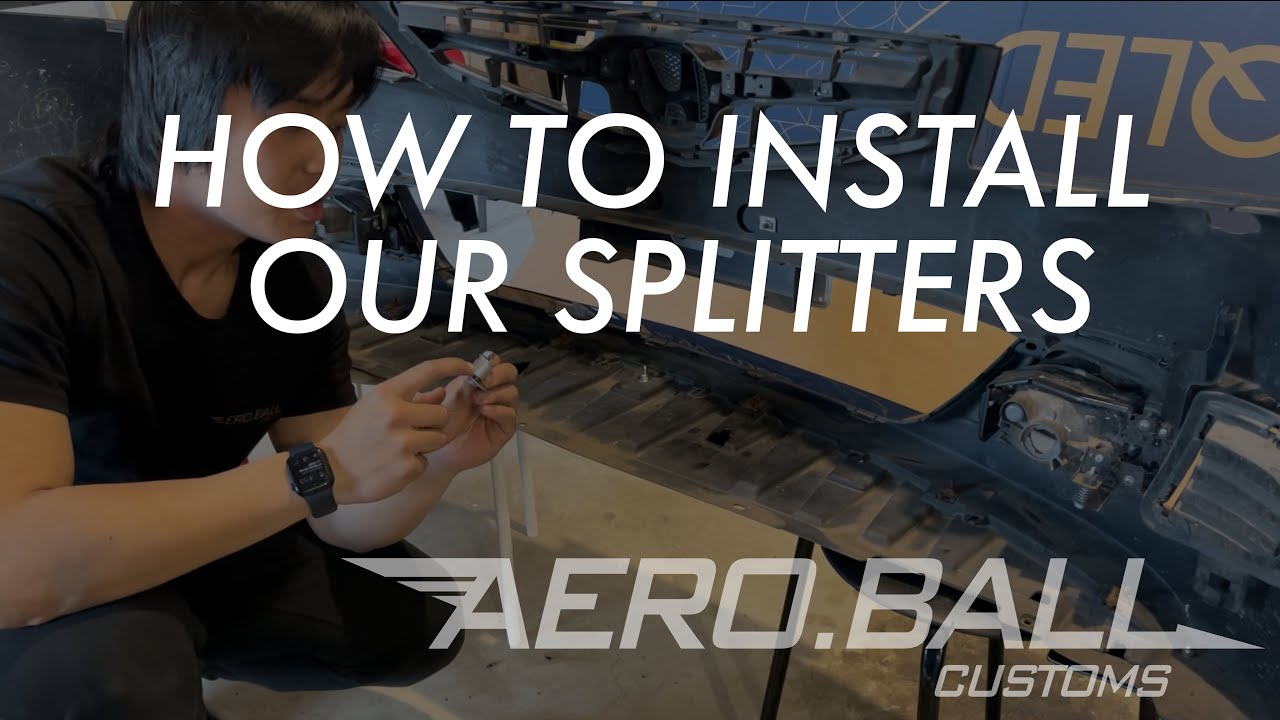 HOW TO INSTALL OUR SPLITTERS! - YouTube