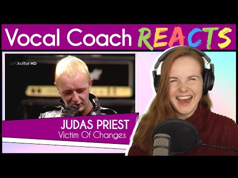 Vocal Coach discovers Judas Priest - Victim of Changes (Rob Halford Live)