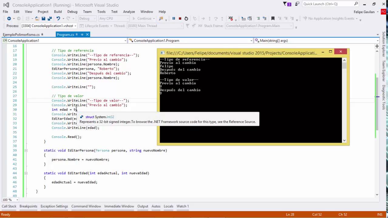c# ref vs out | Clases y Objetos | Programando en C# - YouTube
