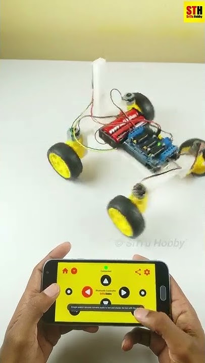 Voice control car with Arduino | Bluetooth control - YouTube