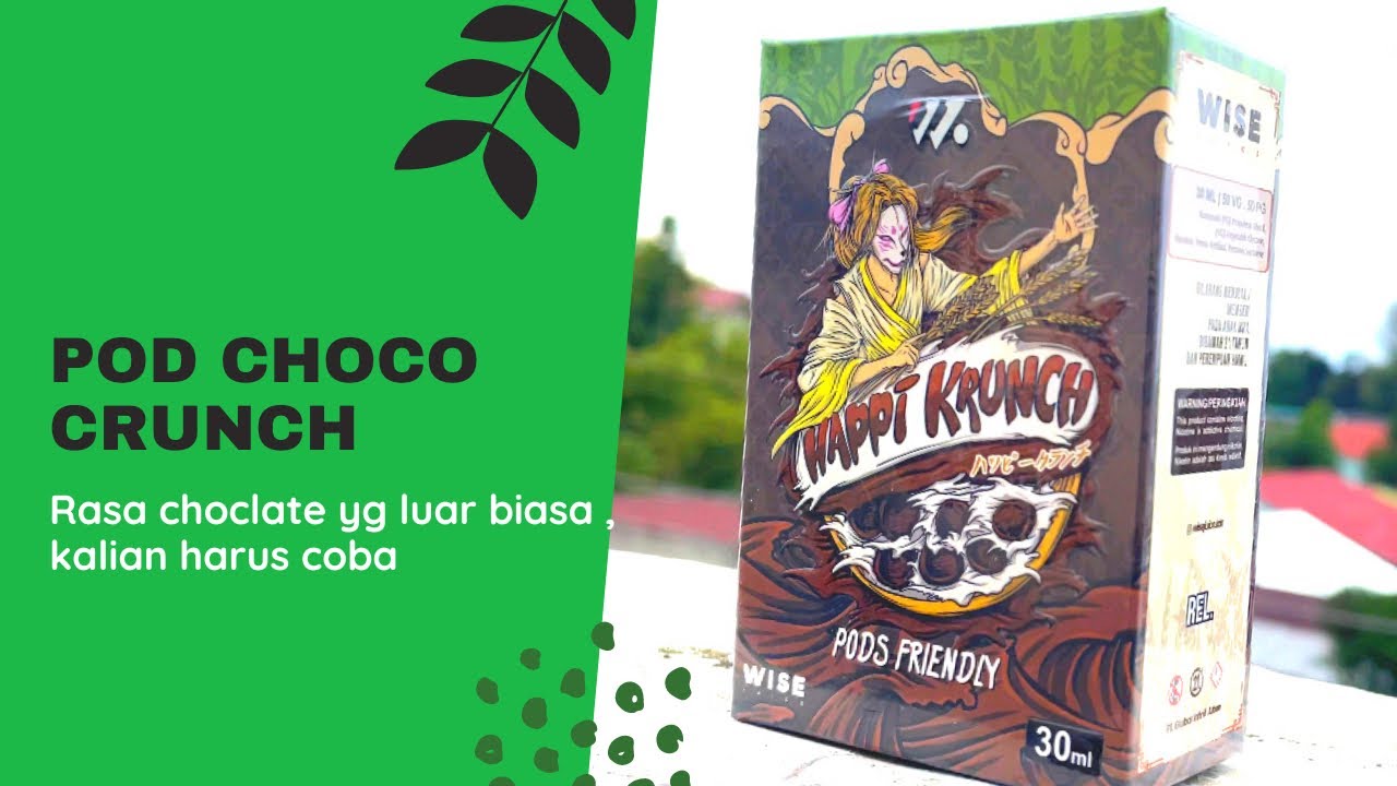 Happi Krunch | liquid Pod Friendly - Liquid pods rasa coklat paling ...
