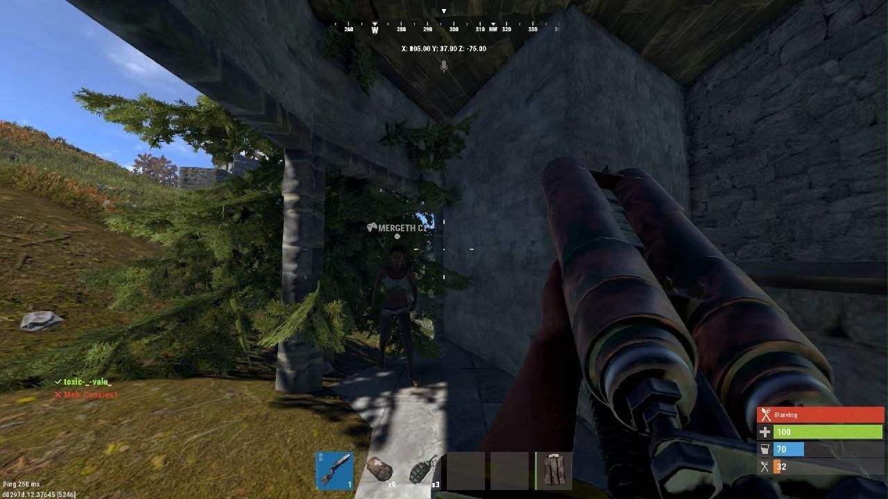 Ahhh welcome to rust, where people r invincible - YouTube