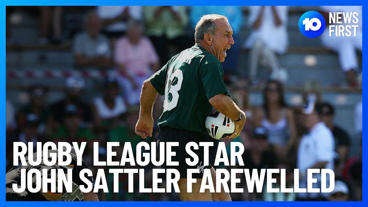John Sattler, The Rugby League Legend Farewelled At His Funeral Service ...