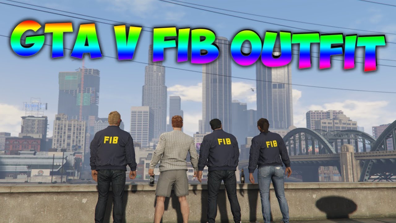 GTA 5 Online FIB Uniform machen - YouTube