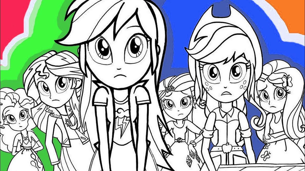 MLP My little pony Coloring - YouTube