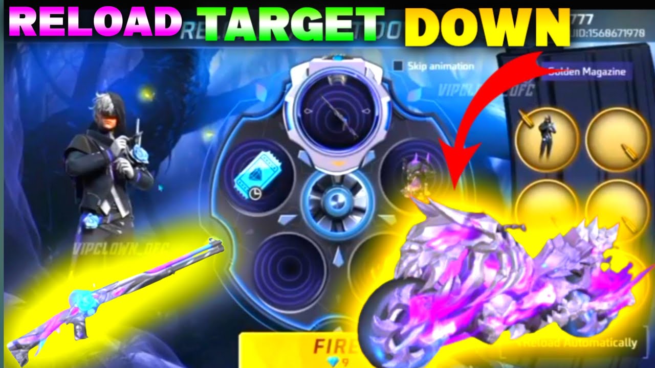 Reload Target Down Event Free Fire | Free Fire Reload Target Down Event - YouTube