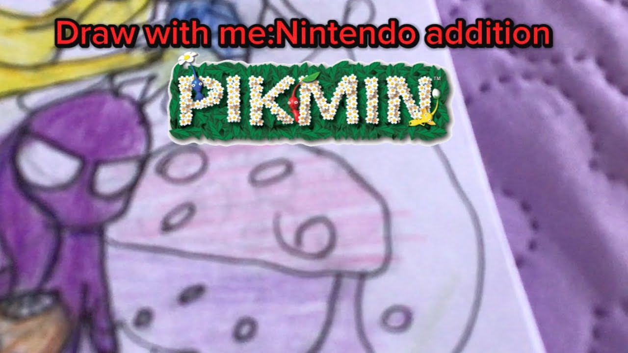 Draw with me: Nintendo addition: Pikmin ️🎨 ️🎨 ️🎨#nintendo #pikmin - YouTube