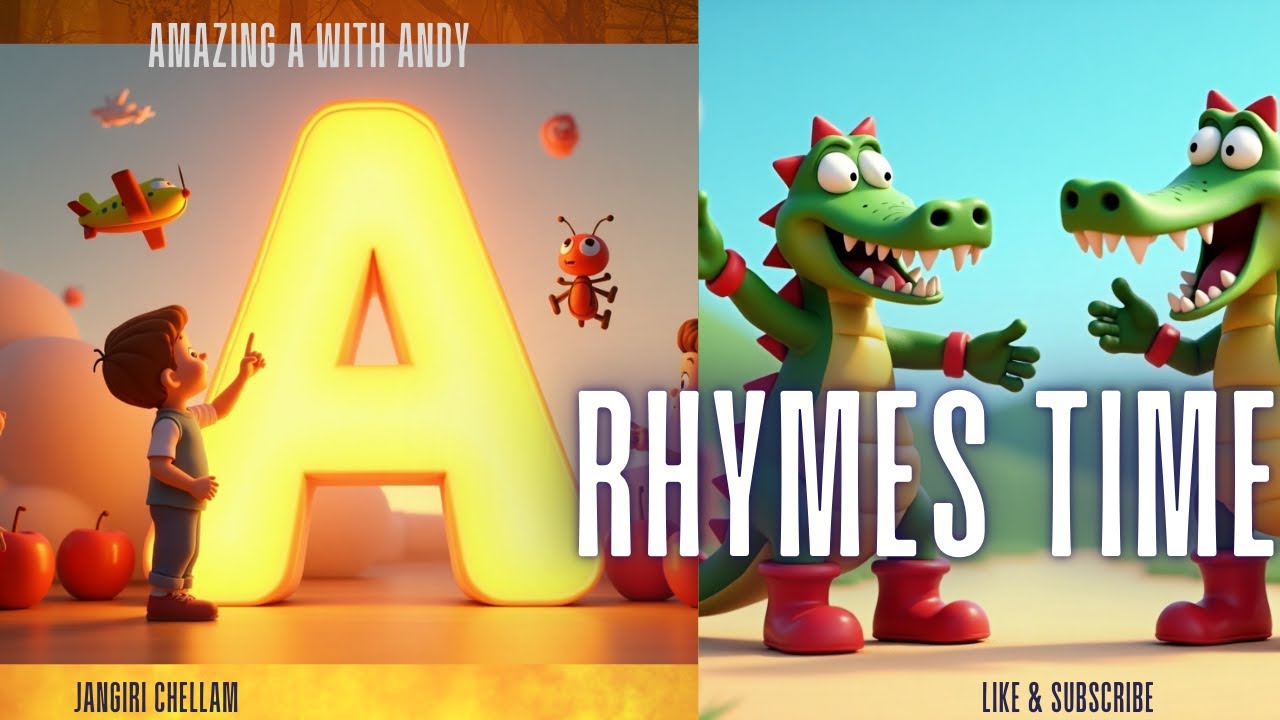 Amazing A with Andy | Fun Alphabet Song for Kids | Alphabet A | Learn A ...