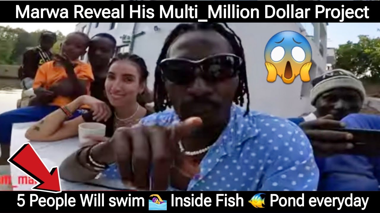 @iammarwa ASK PEOPLE TO SWIM🏊‍♂️ INSIDE FISH POND😱 MARWA MULTI MILLION ...