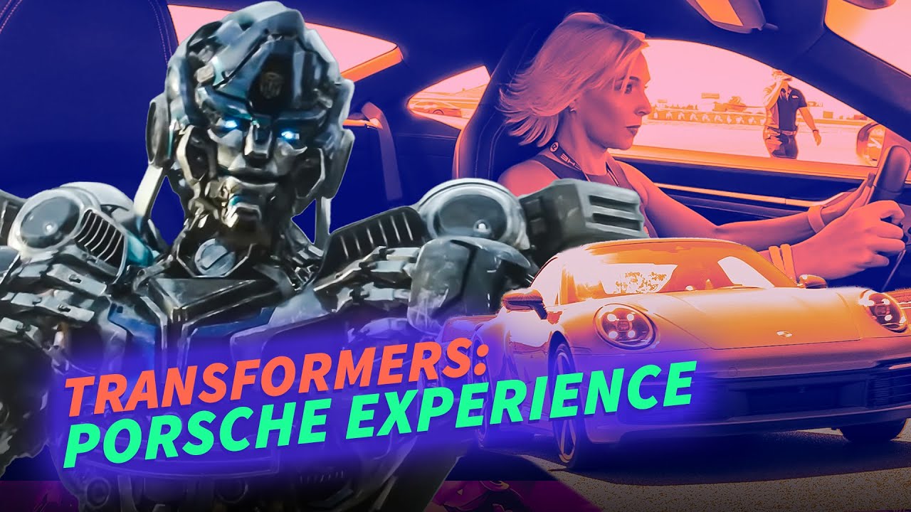 Transformers Rise of the Beasts Porsche Experience - YouTube