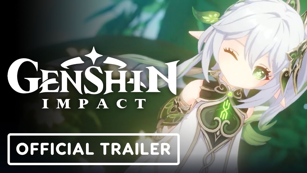 Genshin Impact Official Nahida Character Demo Trailer Youtube