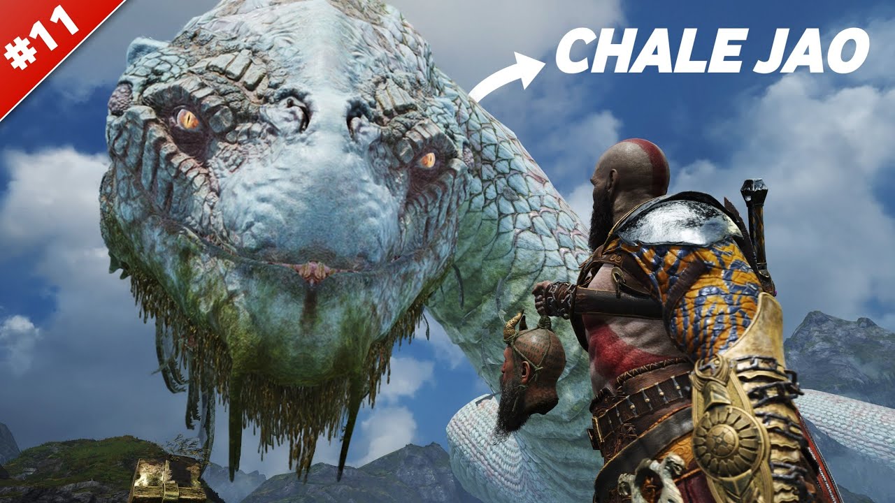 GIANT SNAKE vs KRATOS? | GOD OF WAR | #11 - YouTube