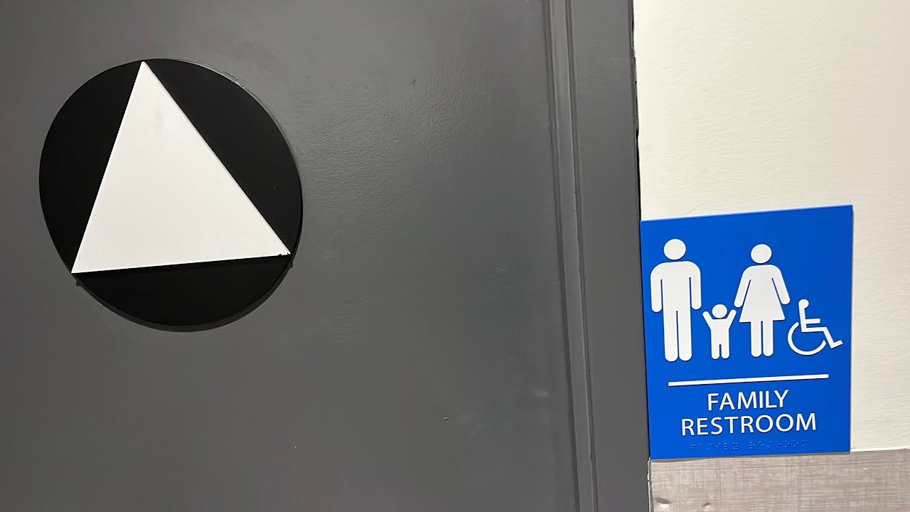 Renovated: Walmart Family Restroom Revisited! - YouTube