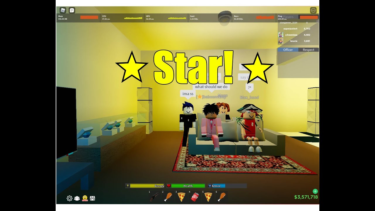Second Time Seeing A Star In Da Hood - YouTube