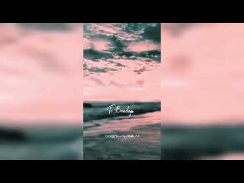 Sajda Tera Karna Saku Status 🥀 || 4k Full Screen Whatsapp Status 💫 Lofi Song Status