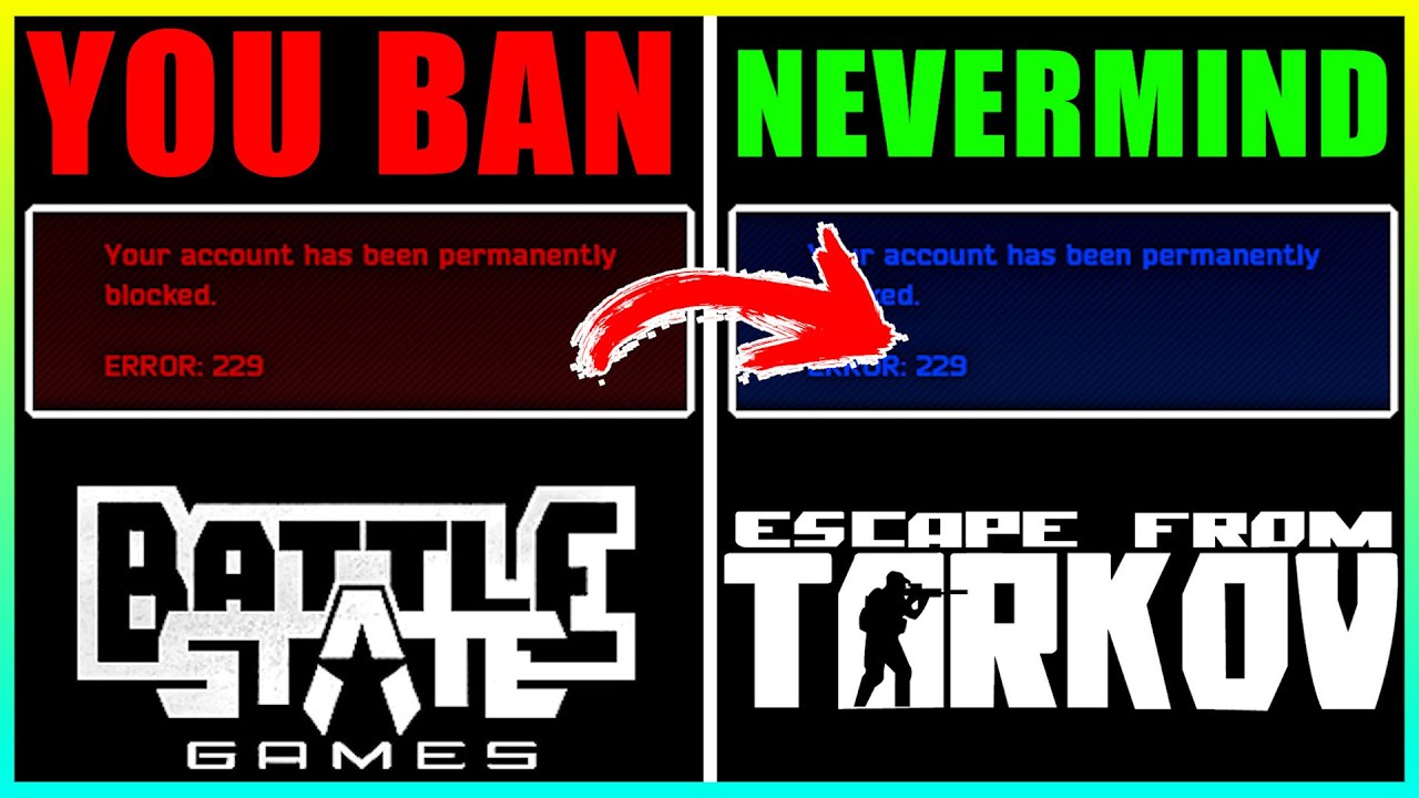 Cheater False Ban History of Tarkov Developers BattleState Games - YouTube