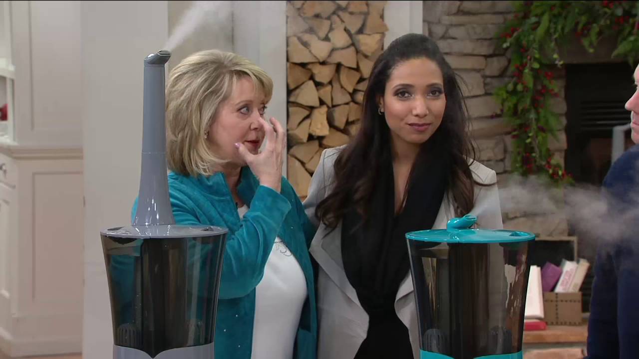 Air Innovations Clean Mist Ultrasonic Dual Tank Humidifier on QVC - YouTube