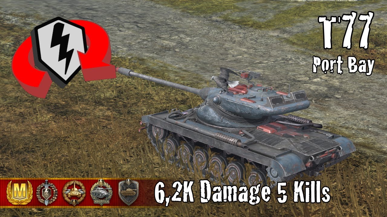 T77 | 6,2K Damage 5 Kills | WoT Blitz Replays - YouTube