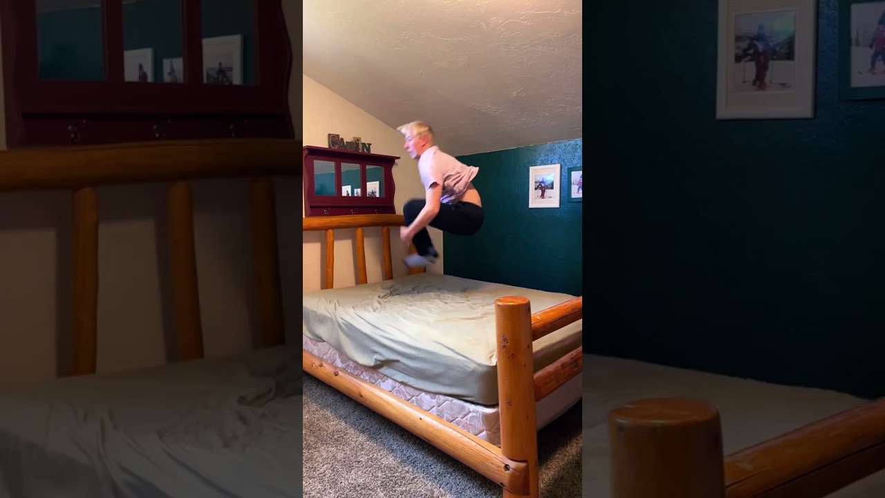 Crazy Close Cody! | Cody On A Bed #flips - YouTube