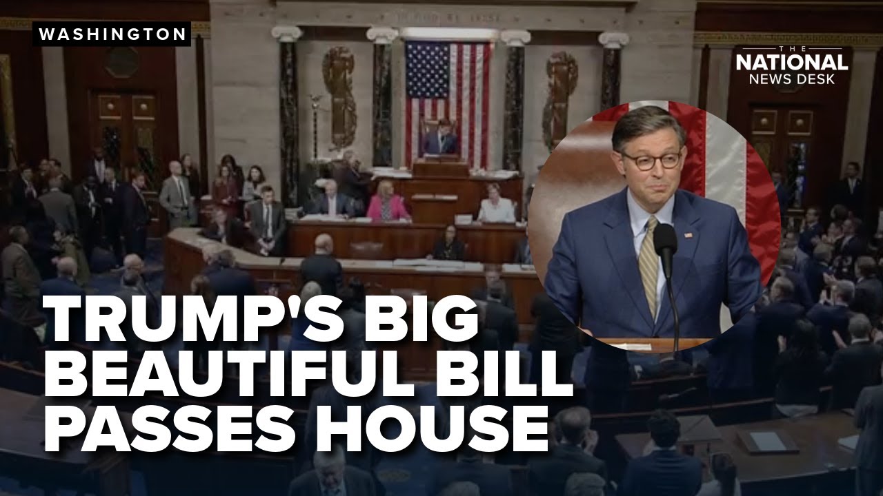 Cheers erupt in House as Trump's big, beautiful bill passes by one vote ...