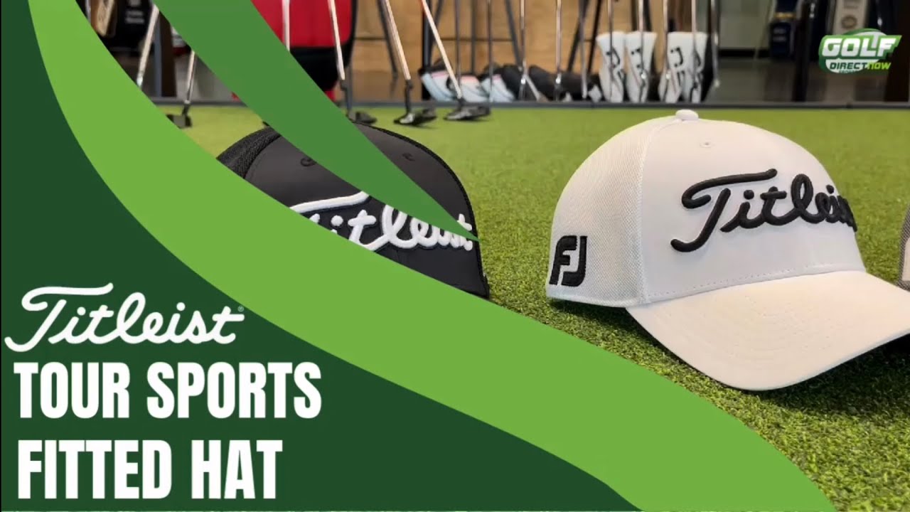 Titleist Tour Sports Mesh Fitted Golf Hat Preview - YouTube