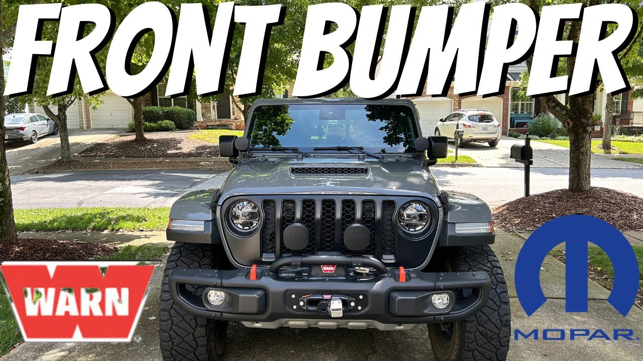 Transform Your Jeep Gladiator Mojave with the New Front Bumper Upgrade ...