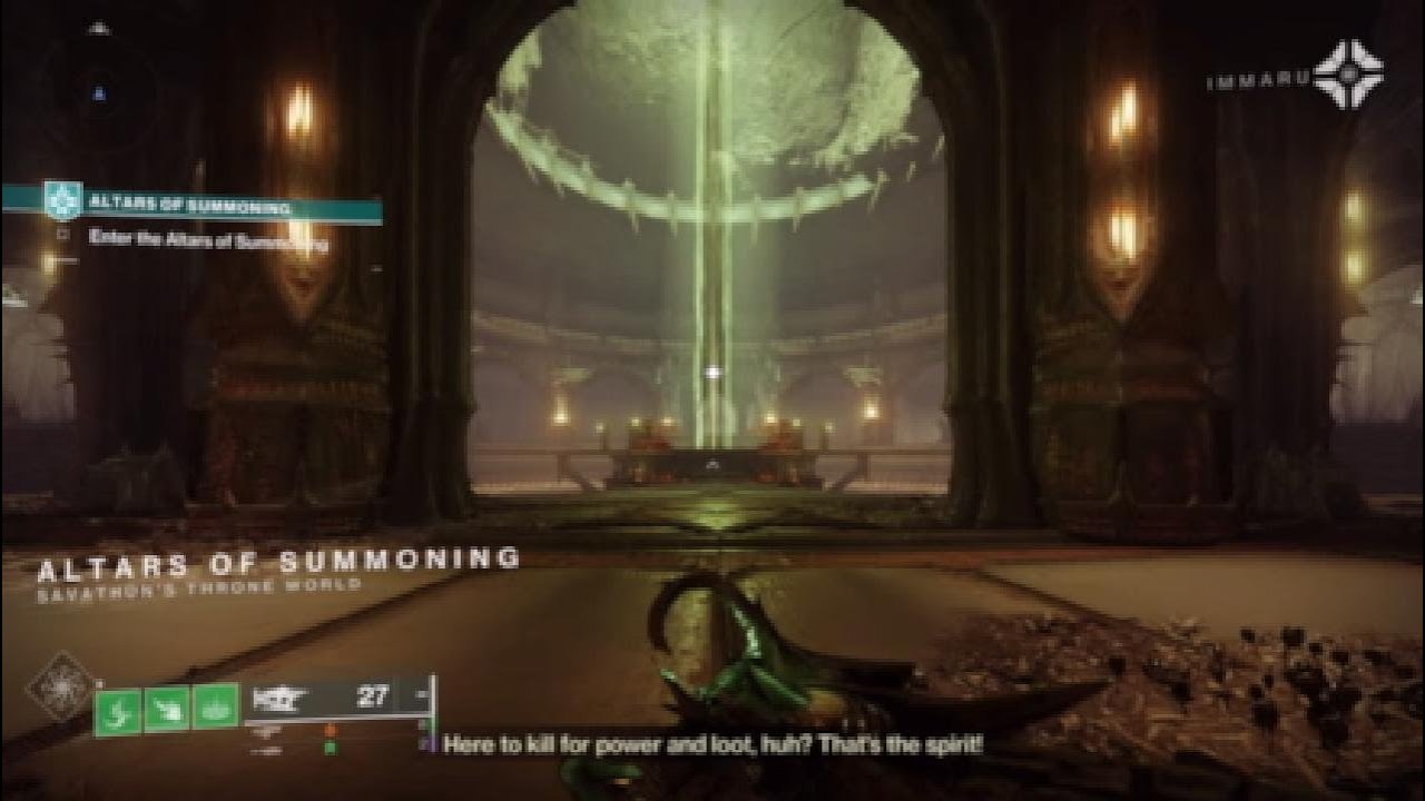 Altars of Summoning | Enter the Altars: "Here to Kill For Power and ...