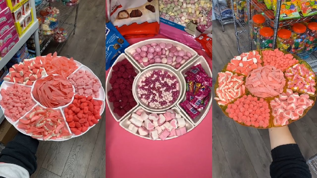 PINK CANDY PLATTER - YouTube