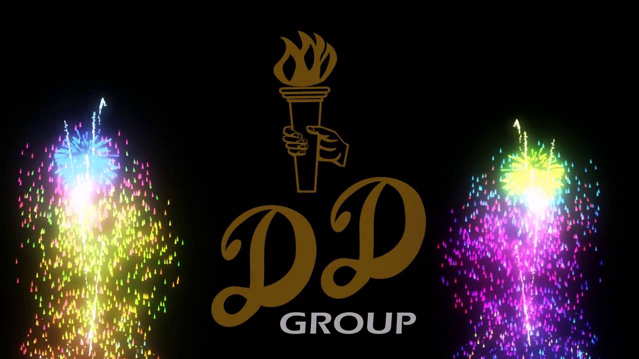 HD DD LOGO FIRE WORKS - YouTube