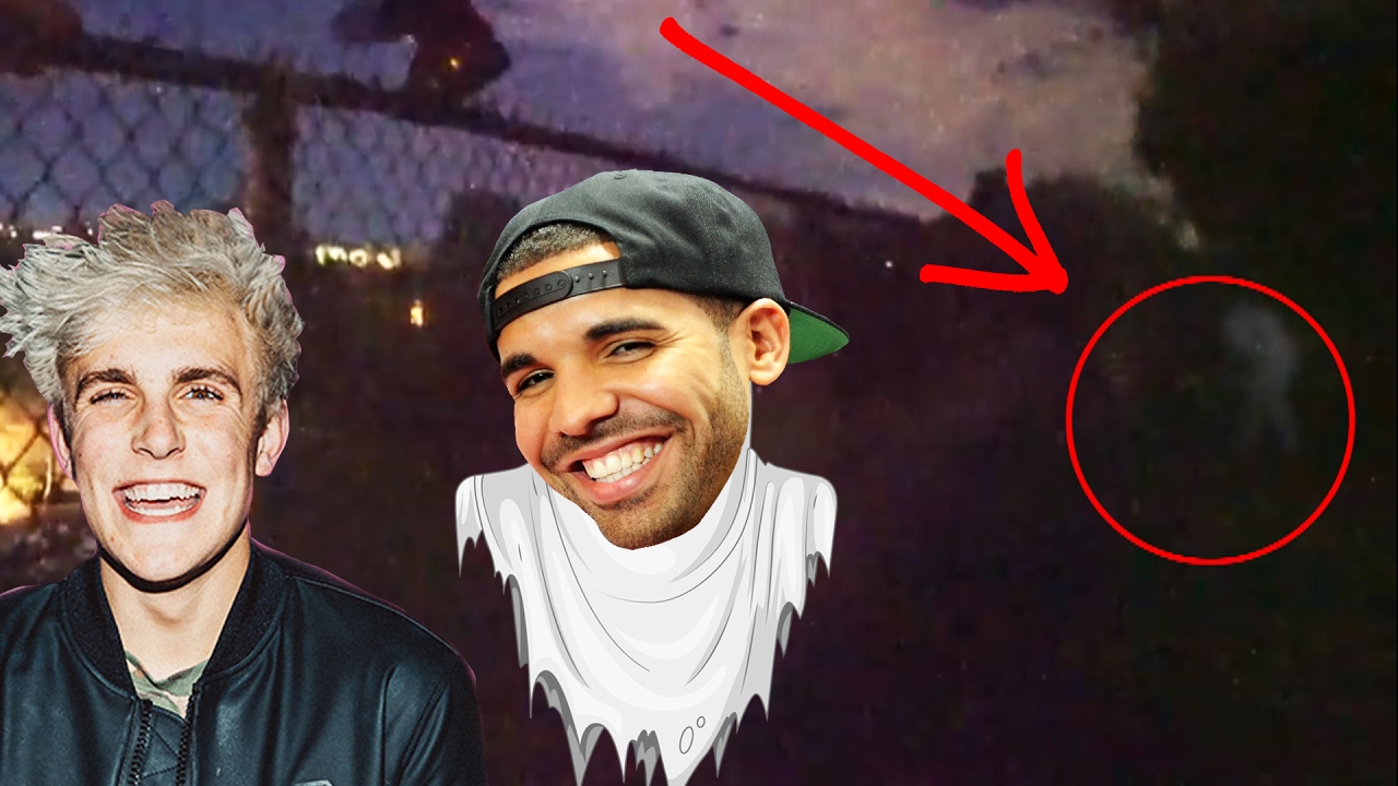 I SAW A GHOST IN JAKE PAUL'S VIDEO!! - YouTube