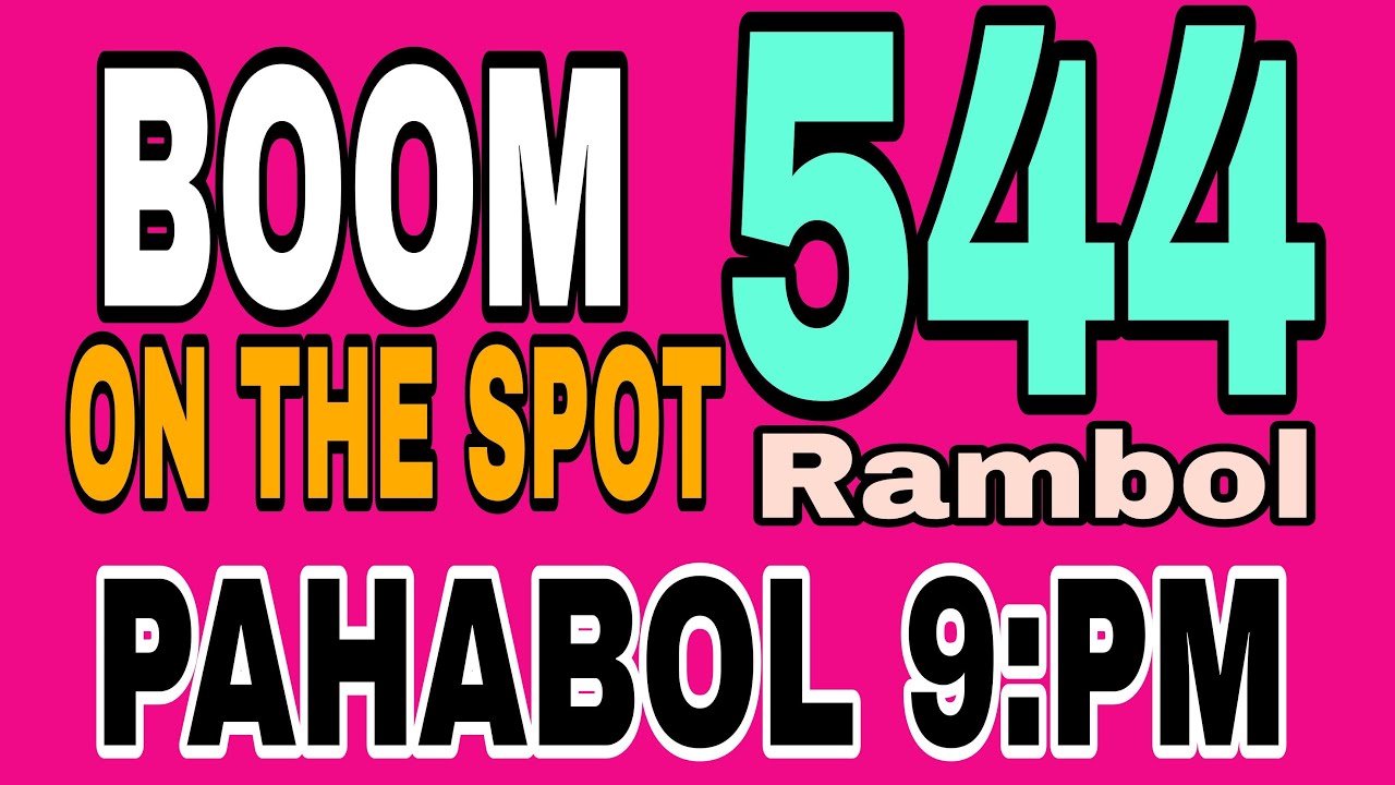CONGRATS ON THE SPOT 544 RAMBOL / PAHABOL TA 9:PM - YouTube