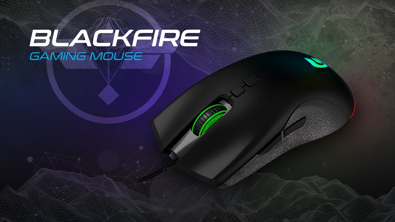 Mouse Gamer Fortrek Blackfire RGB - YouTube