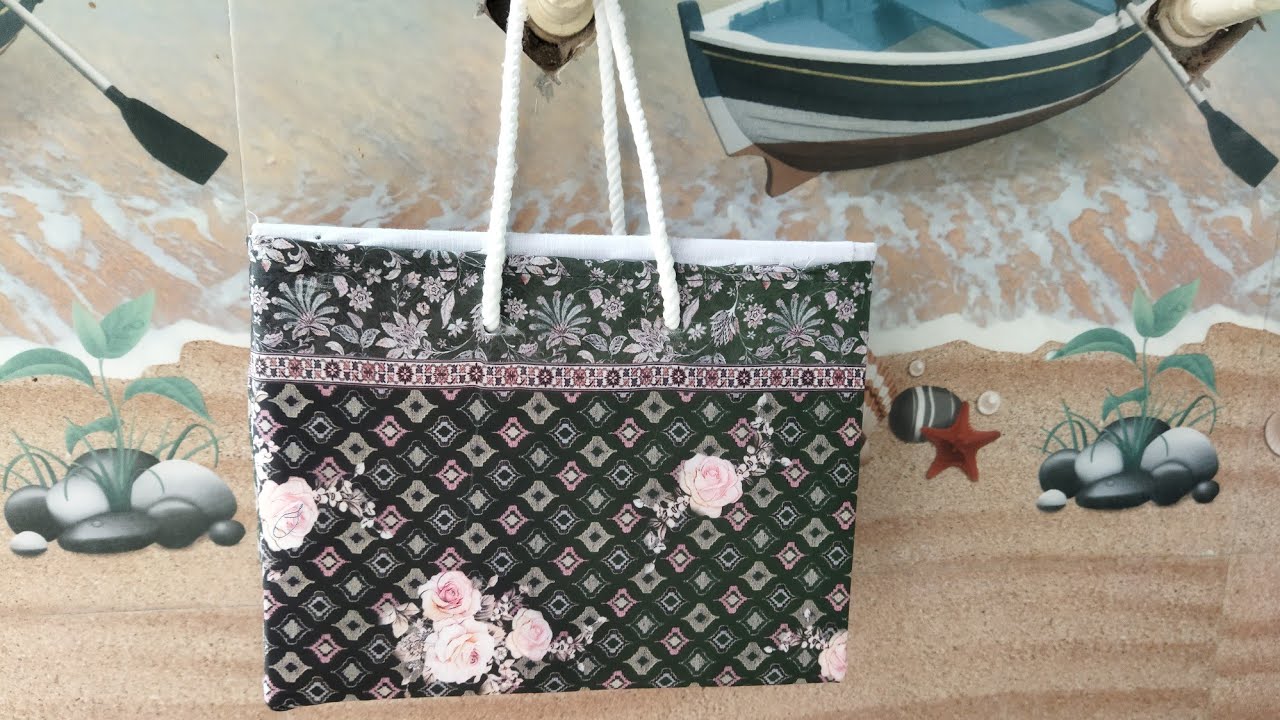 cardboard box sy bneyai purse - YouTube