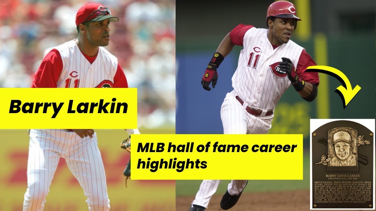 Barry Larkin's AMAZING MLB Career Highlights Revealed - YouTube