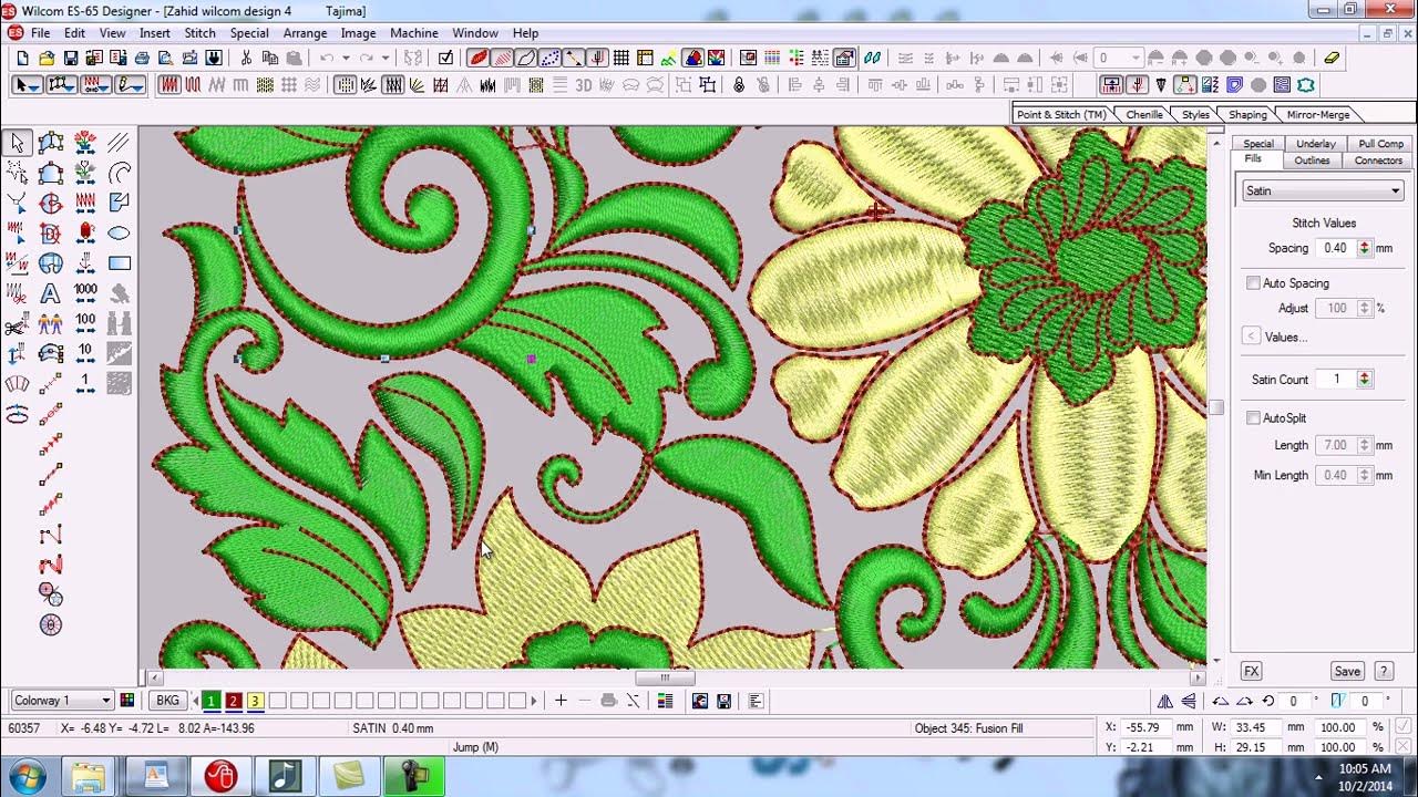 How to use Input A in Wilcom Software English #wilcom #tutorial #embroidery #english #learning ...