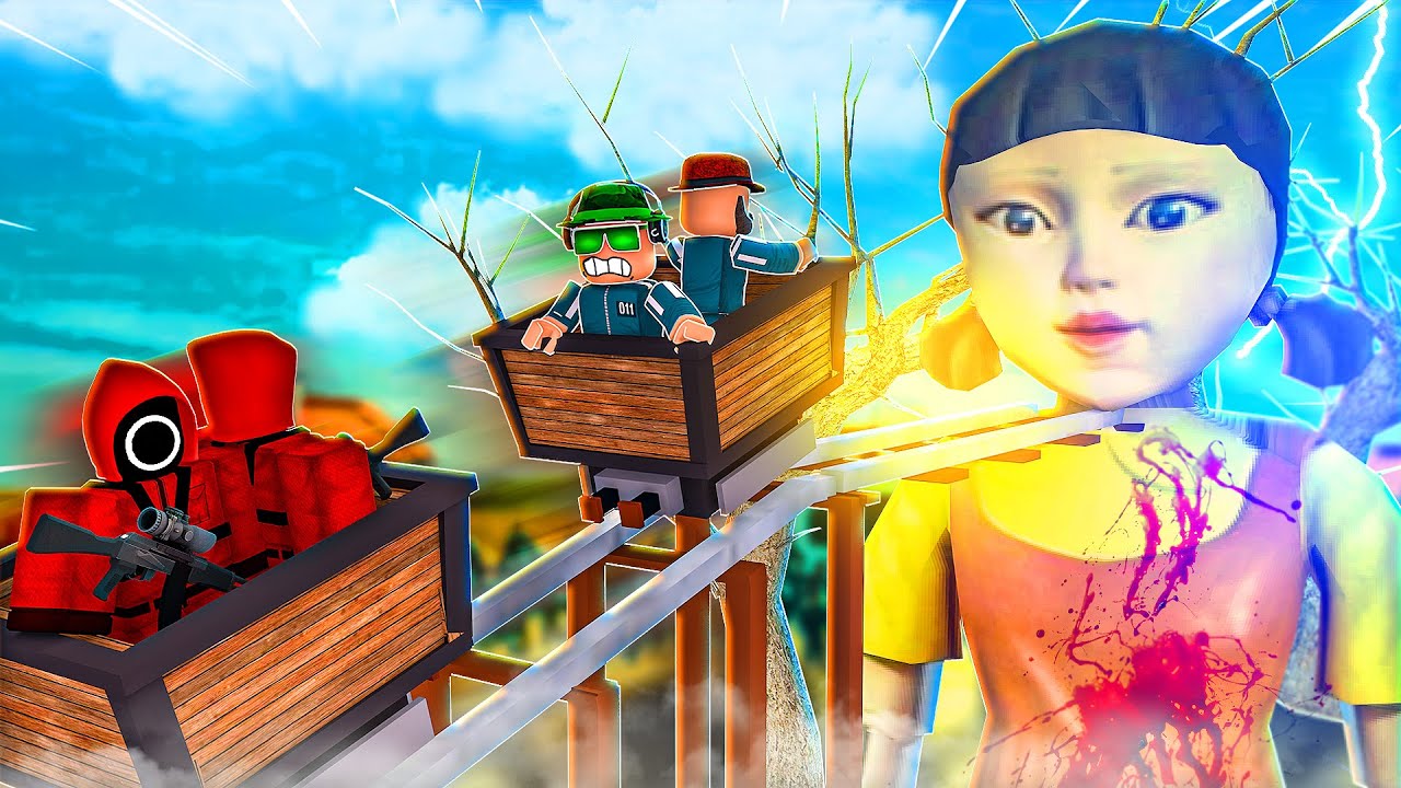 CART RIDE INTO SQUID GAME in ROBLOX - YouTube