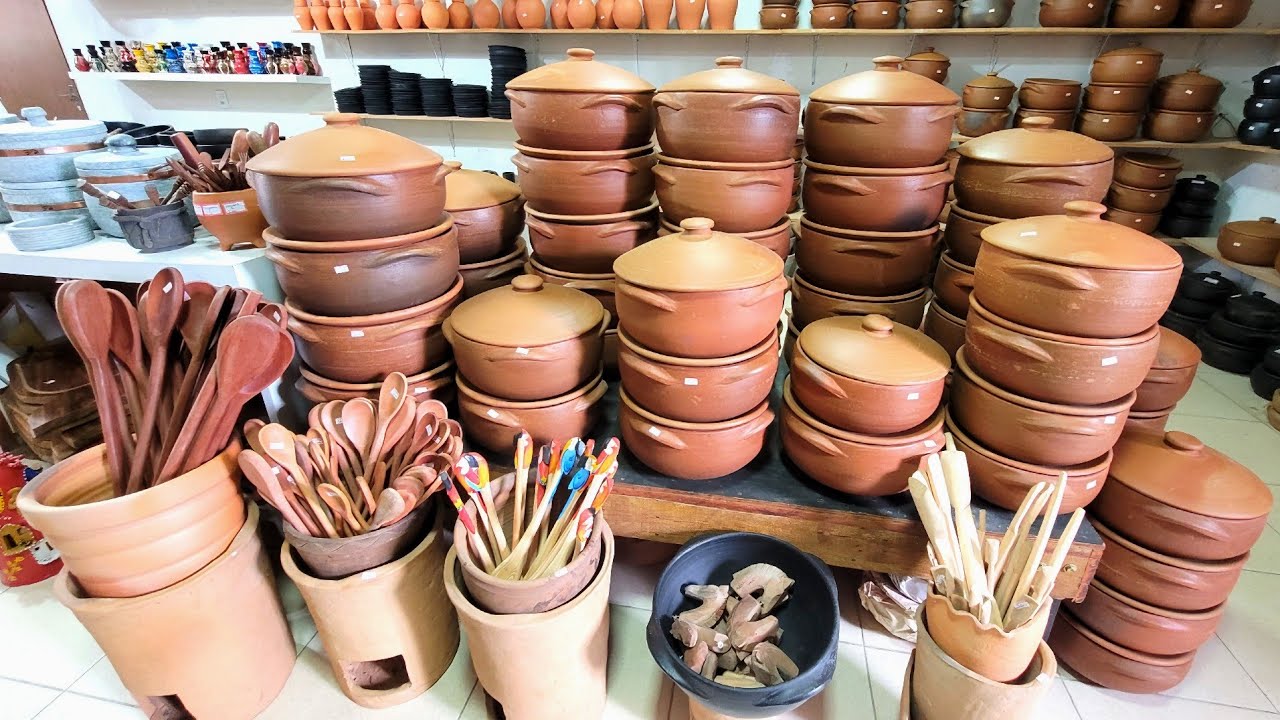 PANELA DE BARRO E DECORAÇÃO NO ALTO DO MOURA EM CARUARU PERNAMBUCO ...