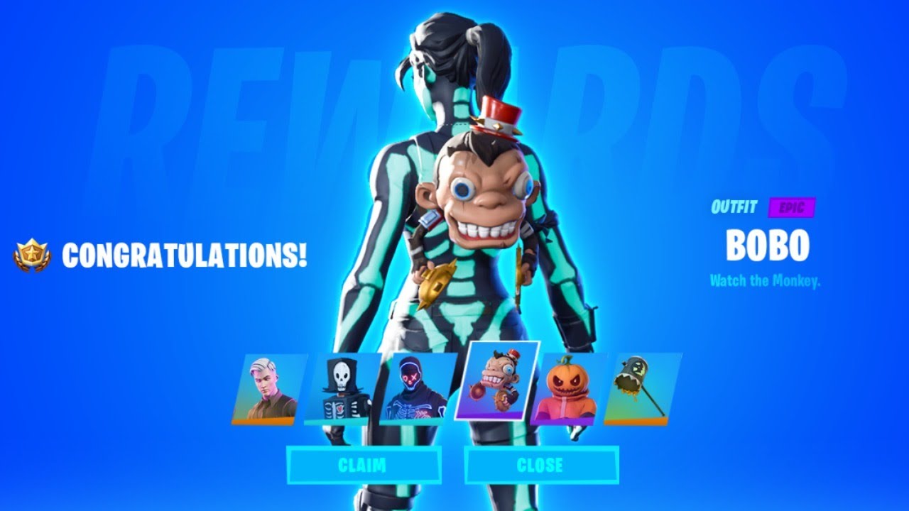 🔴Unlocking FREE BOBO Back Bling! Winning in Solos!! (NEW Fortnitemares ...