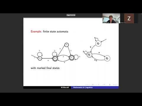 Lecture N.2: Mathematical Models of Generative Linguistics - Introduction to Generative ...
