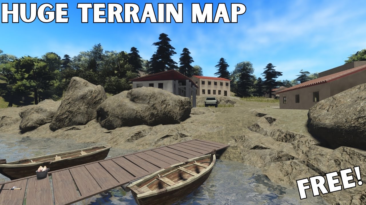 ROBLOX - Huge Realistic Terrain Map! (FREE) - YouTube
