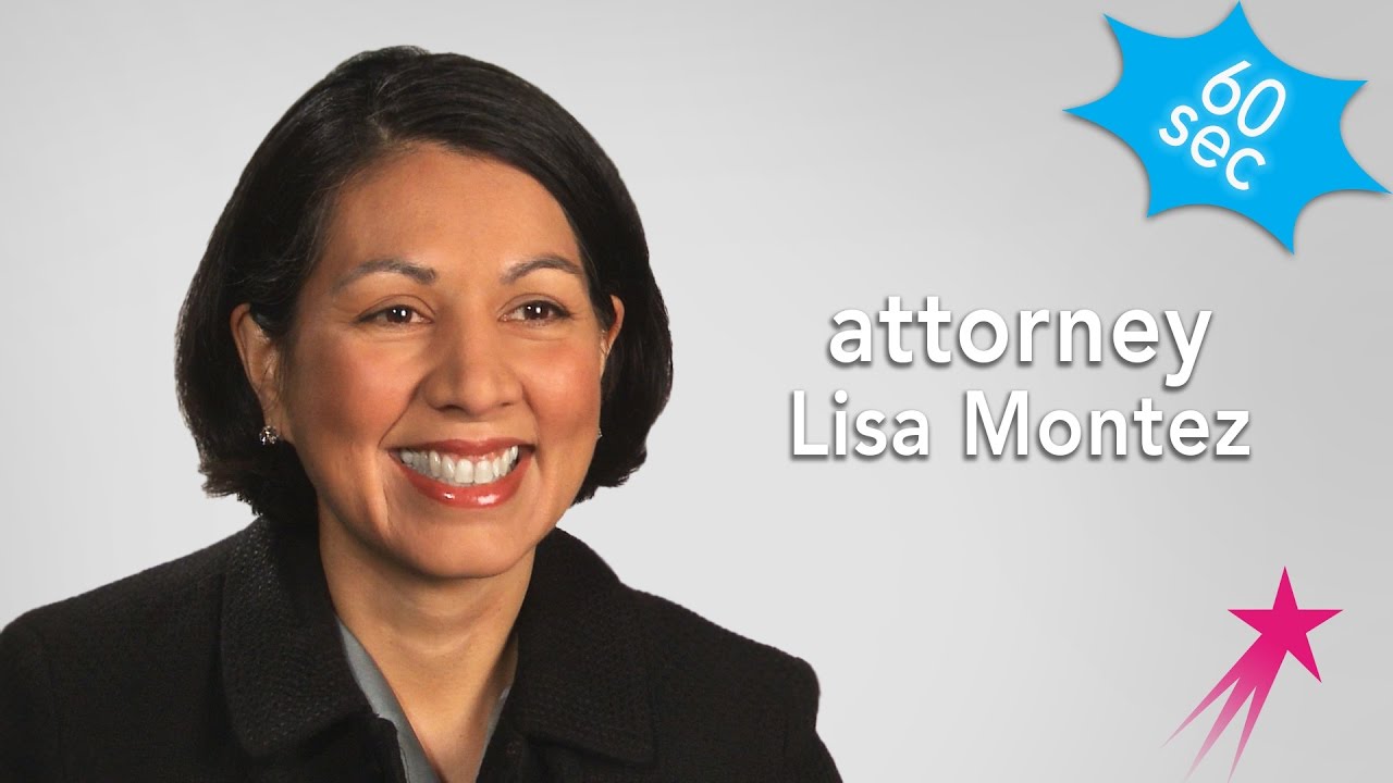 60 Seconds with Attorney Lisa Montez - YouTube