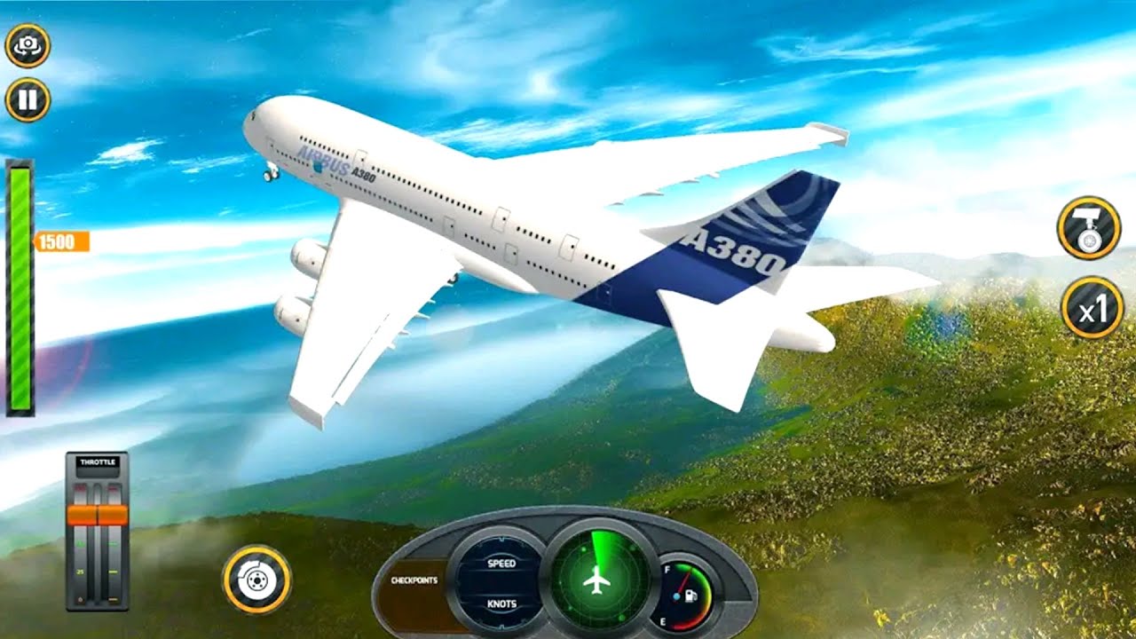 Airplane Real Flight Simulator 2020 - Plane Games - For Android ...