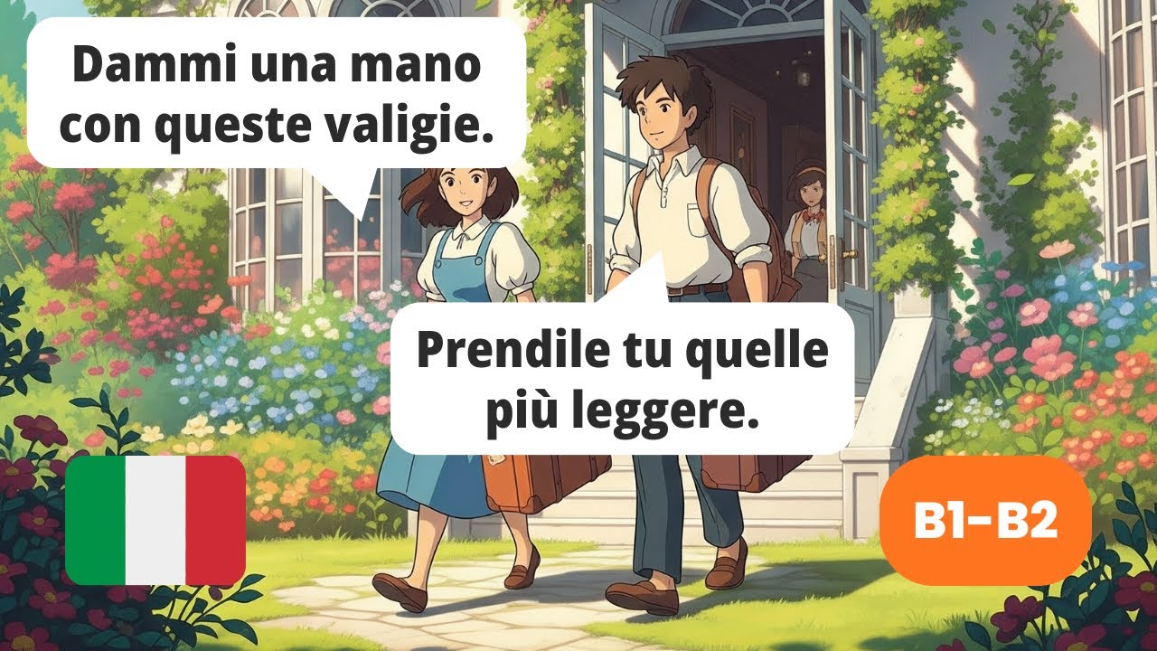 10 minutes of real italian with the imperative mood (A2-B1) [SUB ITA ...