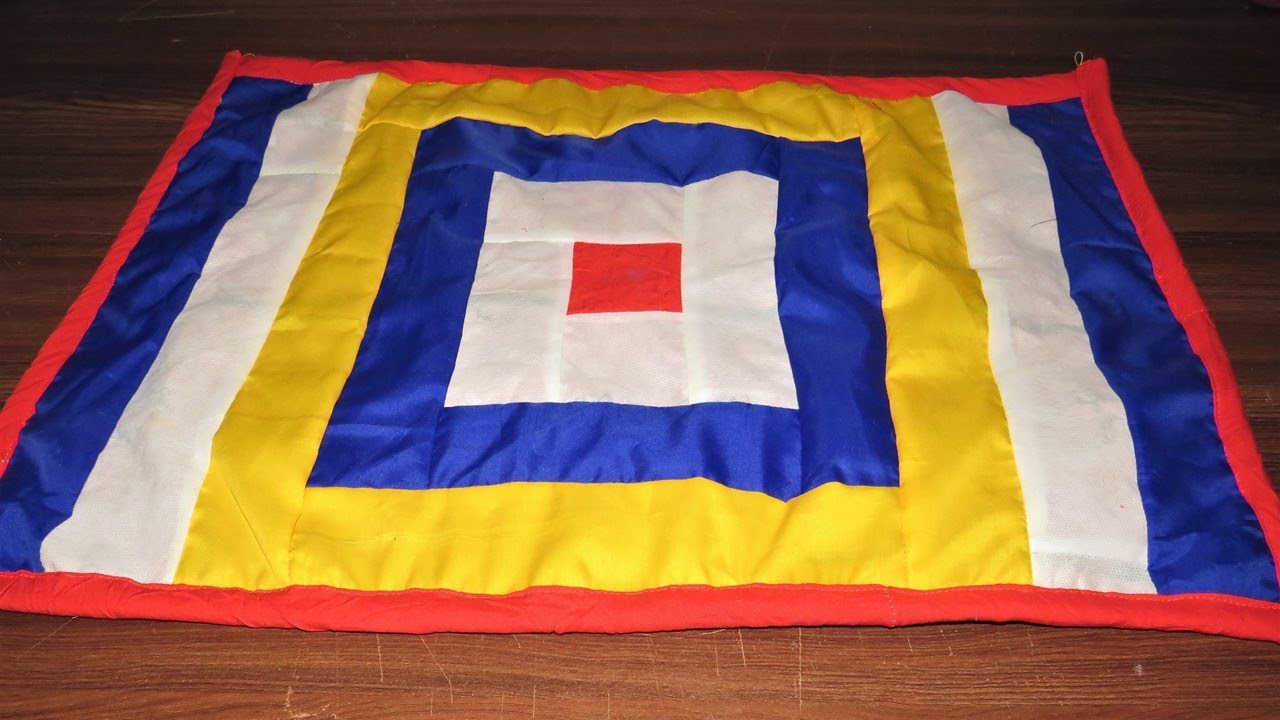 10 मिनट में बनांयें मार्केट जैसा पायदान घर पर पढ़े पुराने कपड़ों से ...