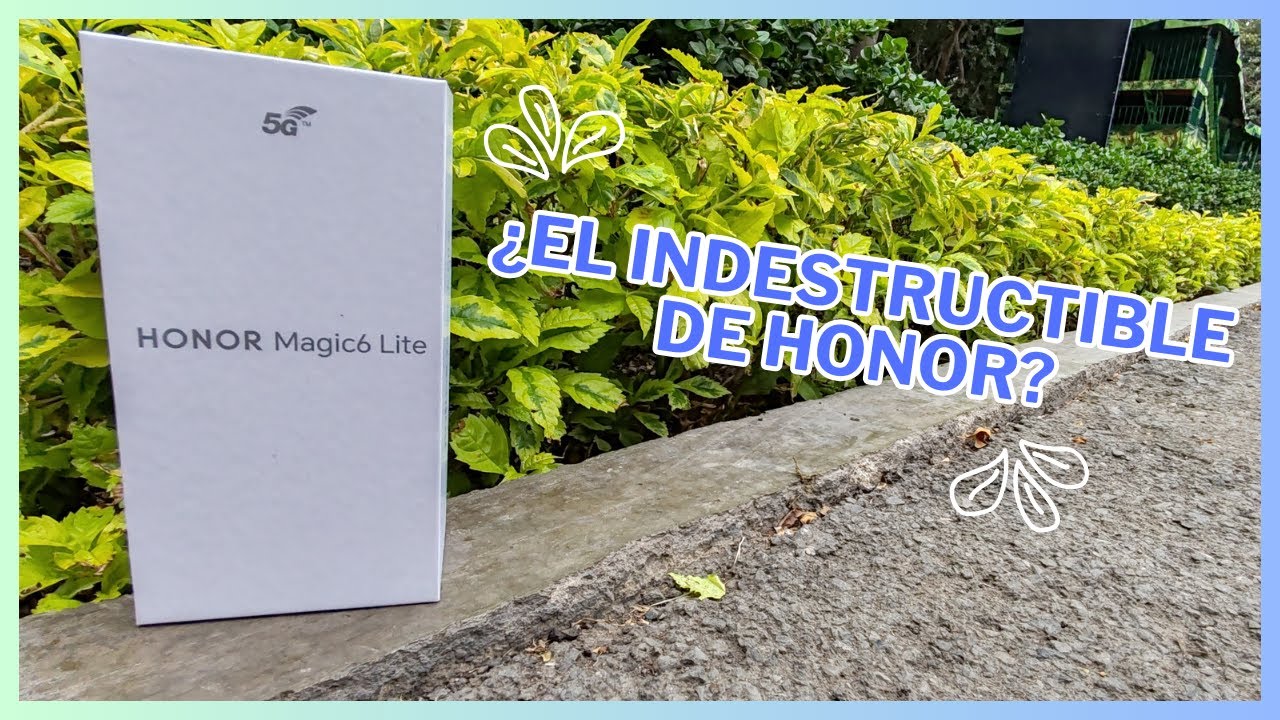 ¿El indestructible? | Unboxing HONOR Magic 6 lite - YouTube
