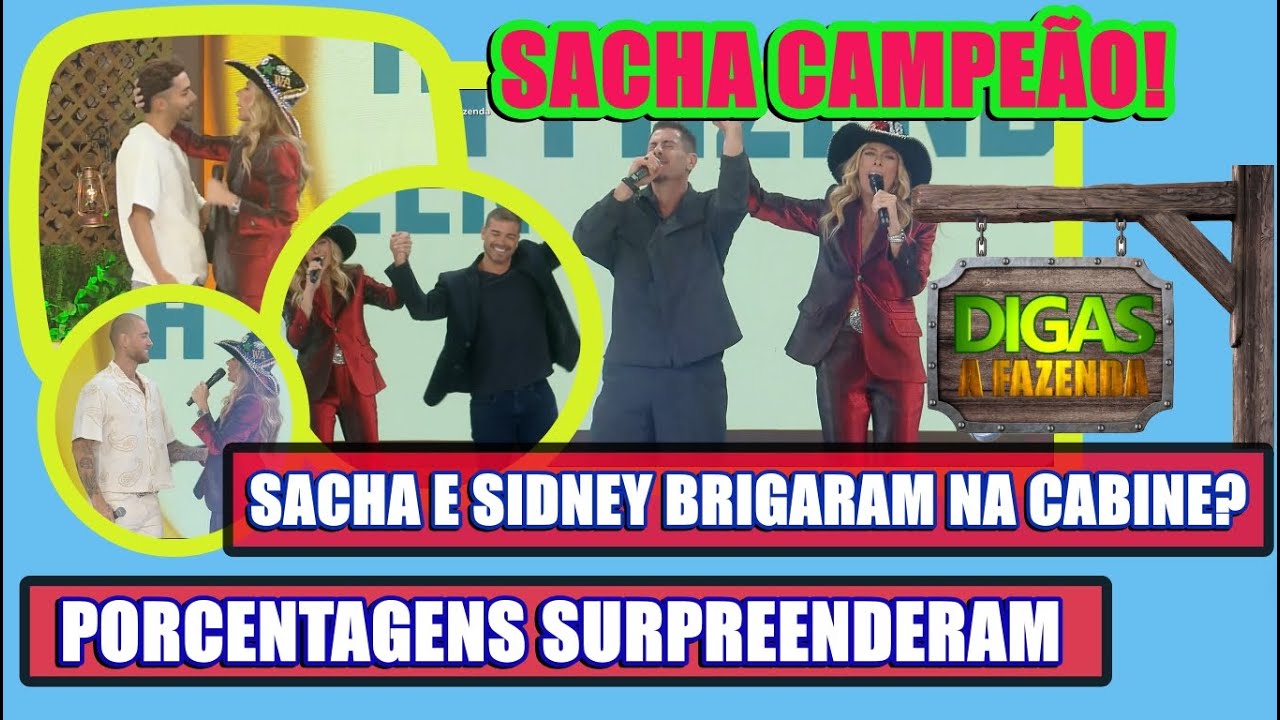 SACHA CAMPEÃO! SIDNEY VICE, YURI EM TERCEIRO E GUI EM QUARTO LUGAR! | # ...