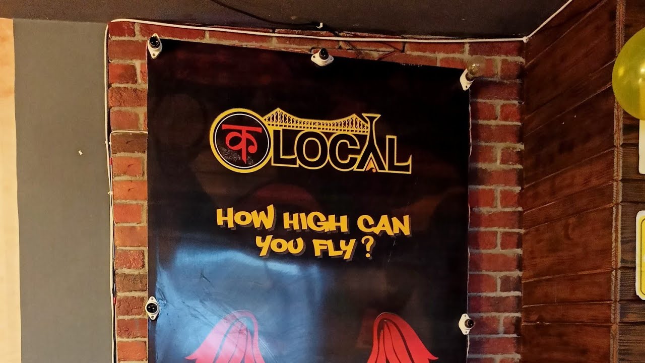 K local city centre 1 saltlake kolkata || Rooftop restro lounge ...