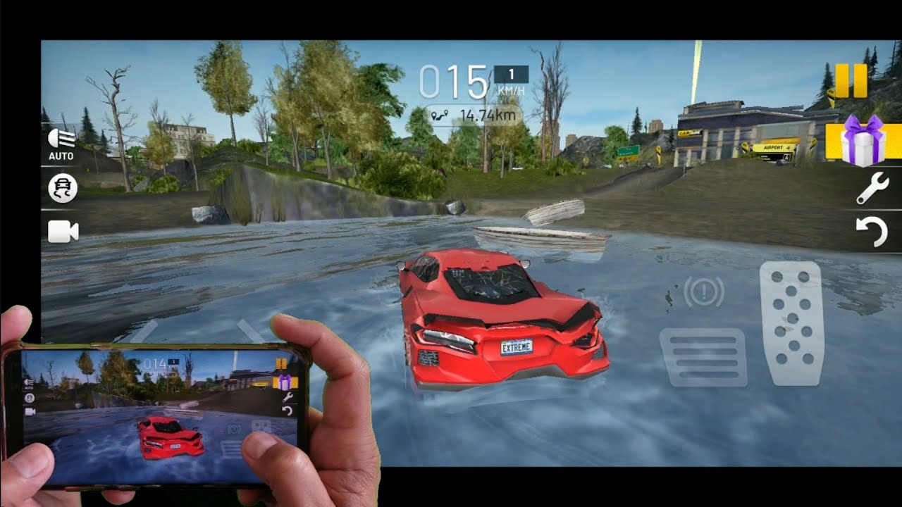 Extreme car driving simulator 2023 finding the enemies car handcam ...